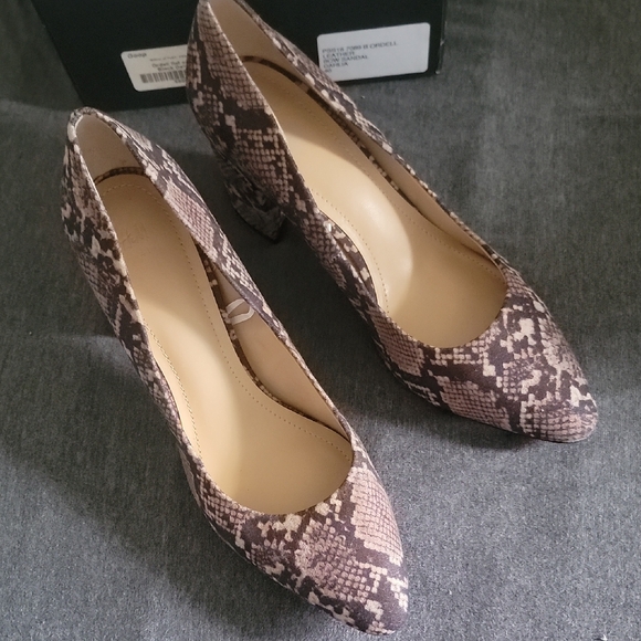 H&M | Shoes | Elegant Snake Print Womens Pumps | Poshmark